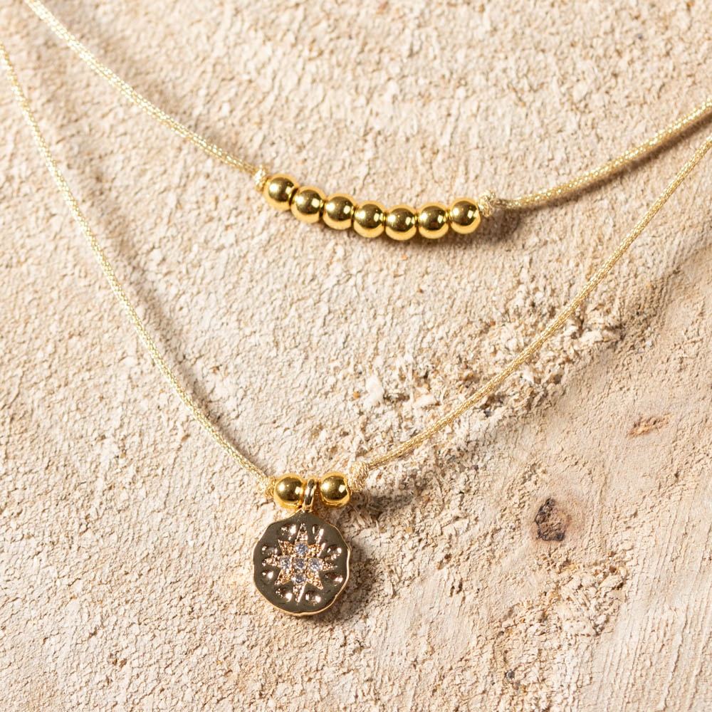 Collier multirang pour femme - Retour de plage